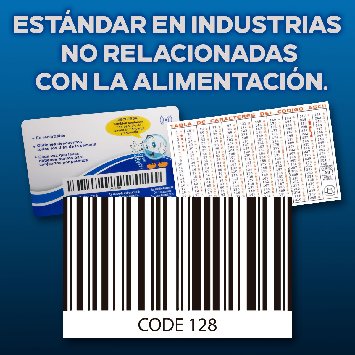 Tarjetas con código de barras - Imprime códigos en tus tarjetas pvc