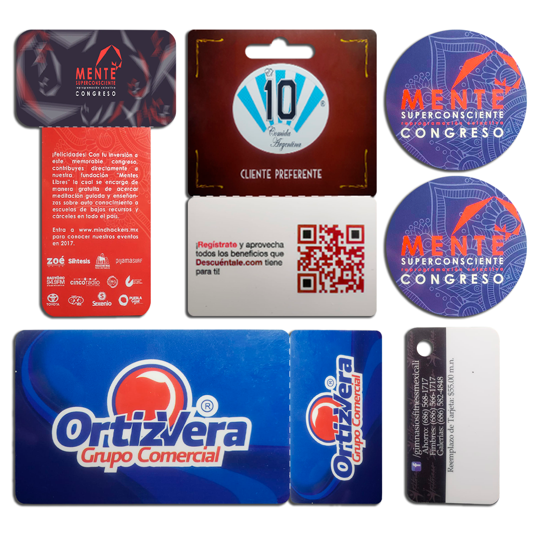 Opciones de suaje para Tarjetas PVC - Card Depot